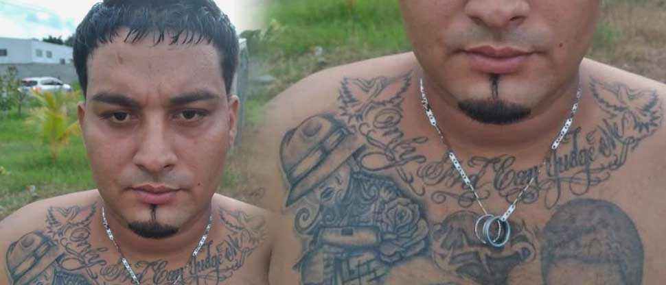 Pandillero se «molesta» porque fue detenido y dice que solo Dios lo ...