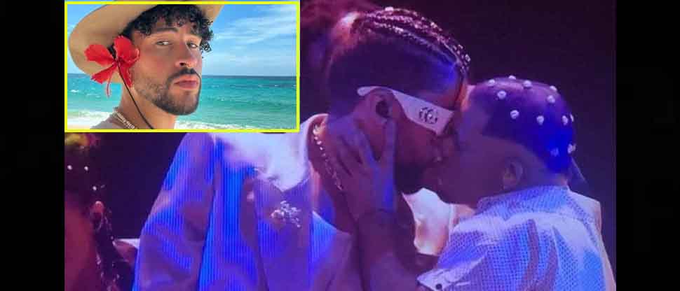 VIDEO: Bad Bunny se besa con bailarín durante su presentación en los MTV VMAS 2022 ...