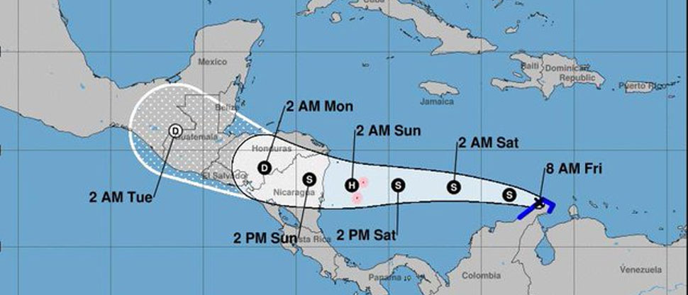 Depresión tropical Trece gana fuerza y se convertirá en la tormenta “Julia” | Noticias | El Blog ...