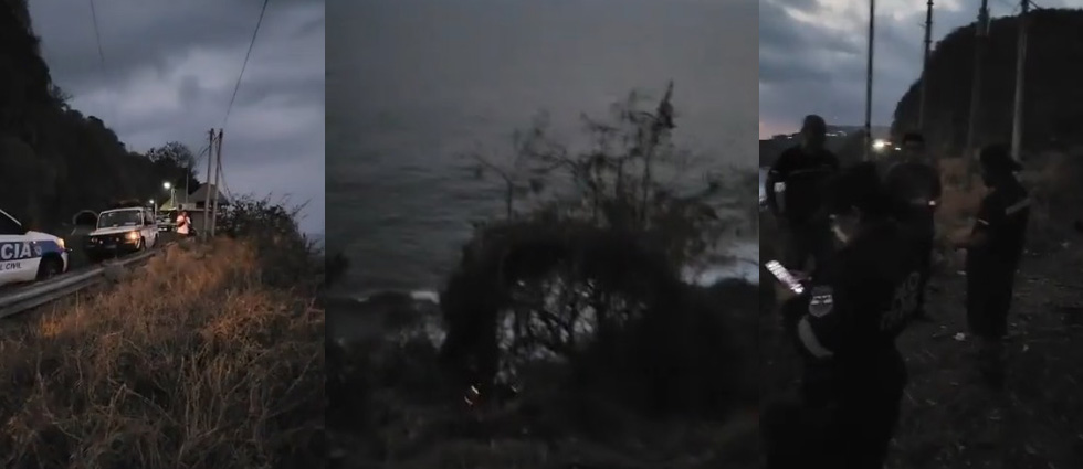 Rastra cae al mar tras precipitarse sobre la carretera Litoral – El Blog