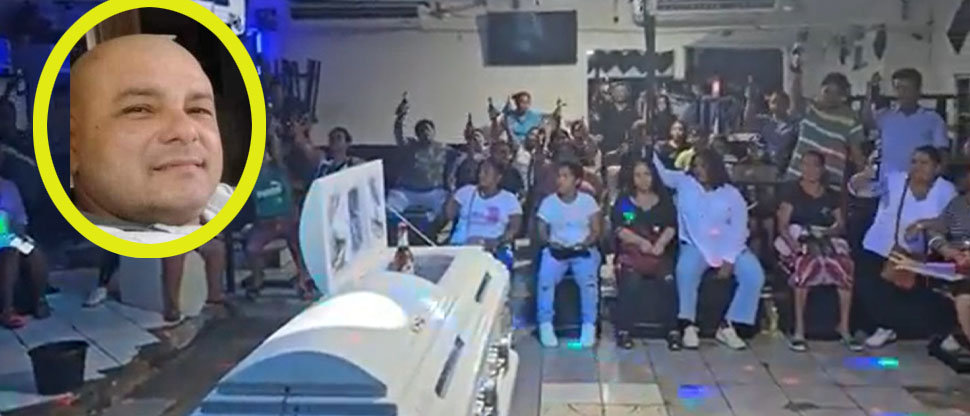 ÚLTIMO BRINDIS: Despiden a Darwin Bernal brindando con cerveza frente a ...