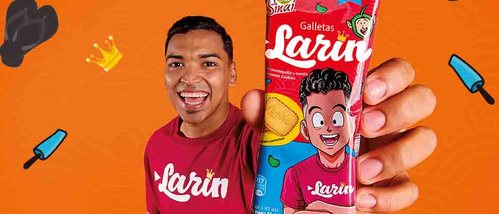 Alfredo Larín sigue apostando fuerte y lanza su propia galleta ...